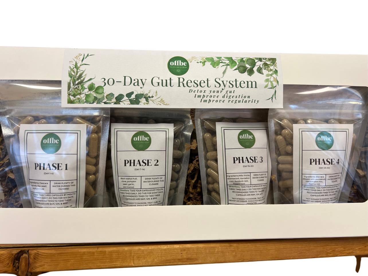 30 Day Gut Reset System | OffBe: Holistic Healing Products and Services 30 Day Gut Reset System | OffBe: Holistic Healing Products and Services